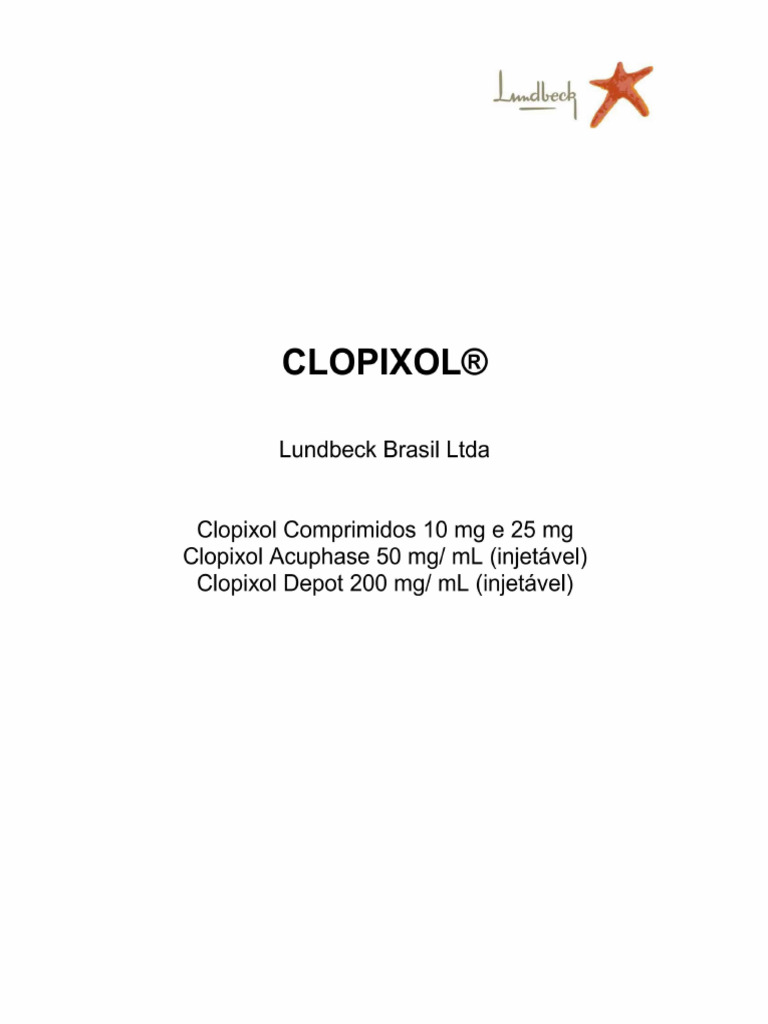 Clopixol | PDF