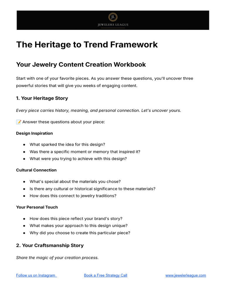 The Heritage to Trend Framework_ Transform One Piece into a Month of ...