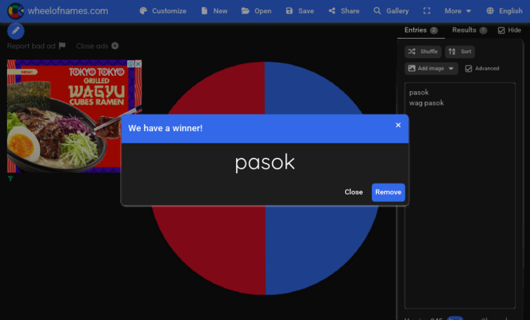 Wheel of Names Random Name Picker | PDF