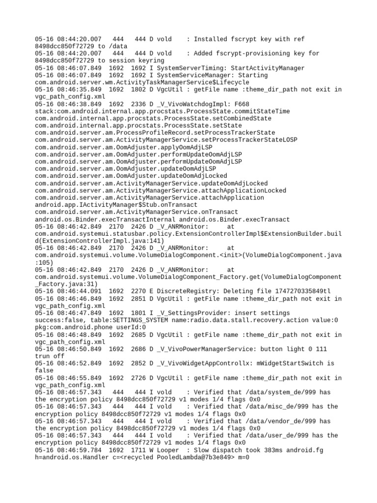 Log | PDF | System Software | Computer Science