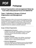 School Organizational Chart | PDF | Teachers | Schools