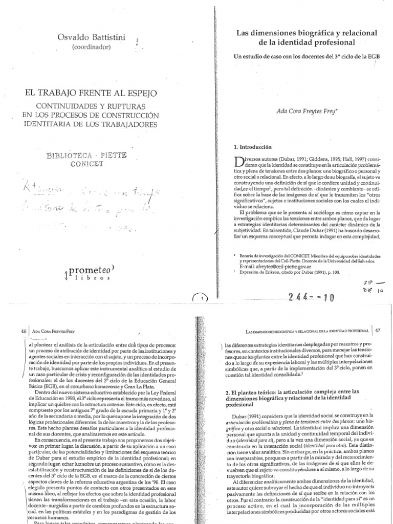 Ada Freytes Frey | PDF | Enseñando | Educación primaria