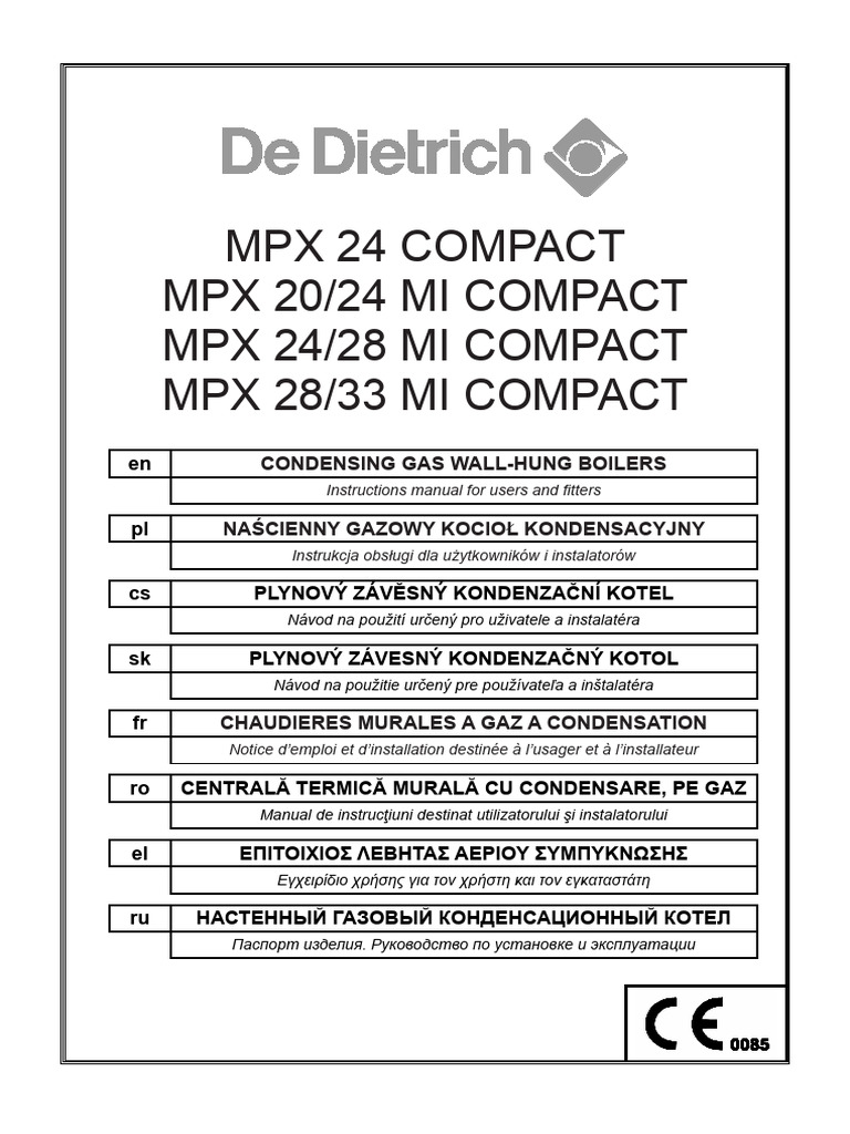 MPX MI COMPACT ErP PL Instrukcja Techniczna | PDF