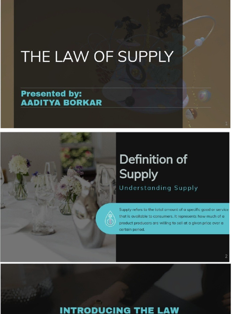 Economics Basics | PDF