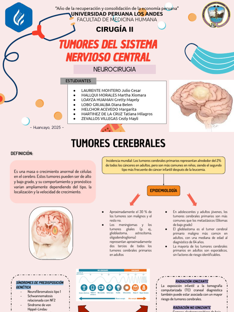 Tumores Del Sistema Nervioso Central (2) | PDF | Tumor cerebral | Glioma