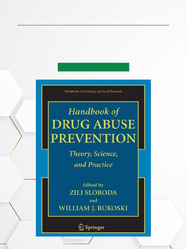 Handbook of Drug Abuse Prevention, 1st Edition Accessible PDF Download ...