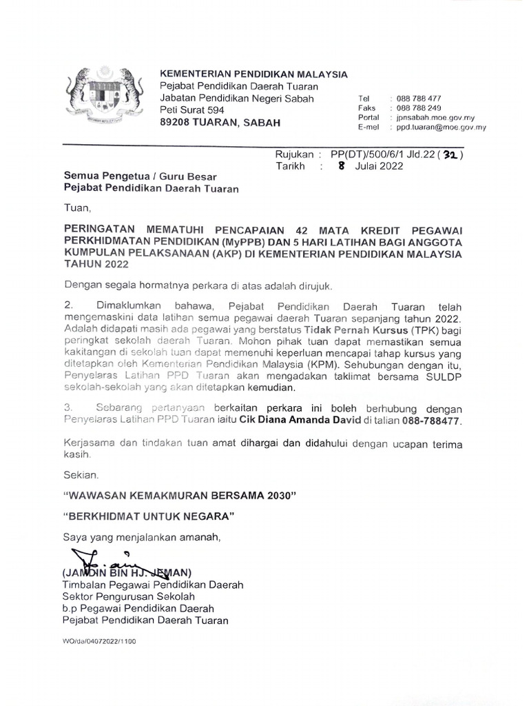 Peringatan Mesra. | PDF