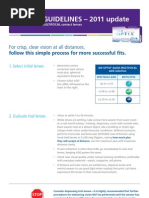 Spectacle to Contact Lens Conversion Chart | PDF | Technology & Engineering