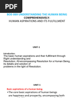 Chapter-3 (Basic Human Aspirations and Their Fulfilment) | PDF ...