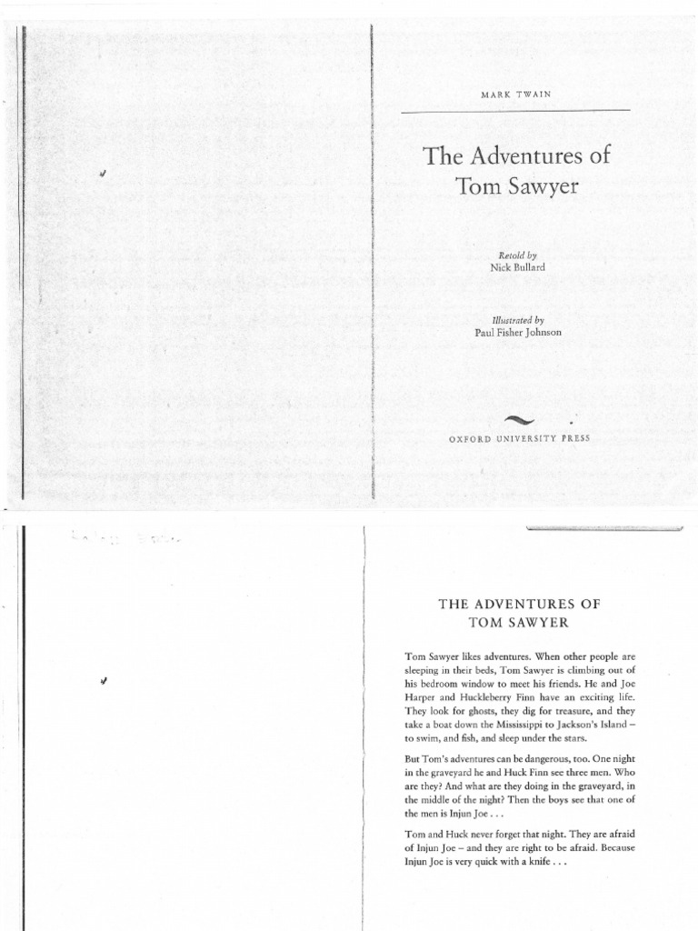 164 The Adventures of Tom Sawyer | PDF | Huckleberry Finn | Mark Twain