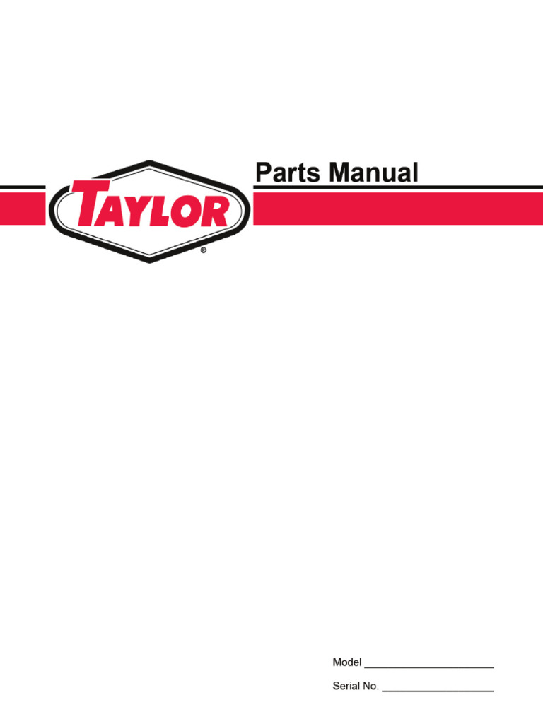 Parts Manual Serial No. 23609 | PDF | Belt (Mechanical) | Vehicles