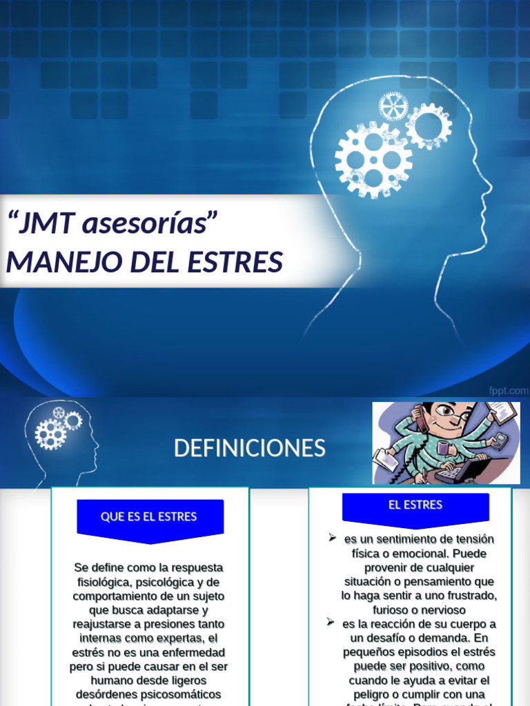 Manejo del Estrés: Guía Práctica | PDF | Estrés (biología) | Sicología