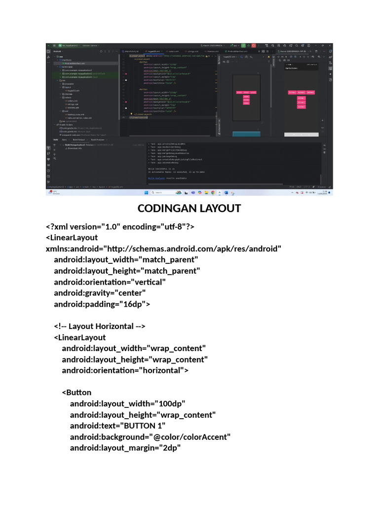 Codingan Layout 55 | PDF