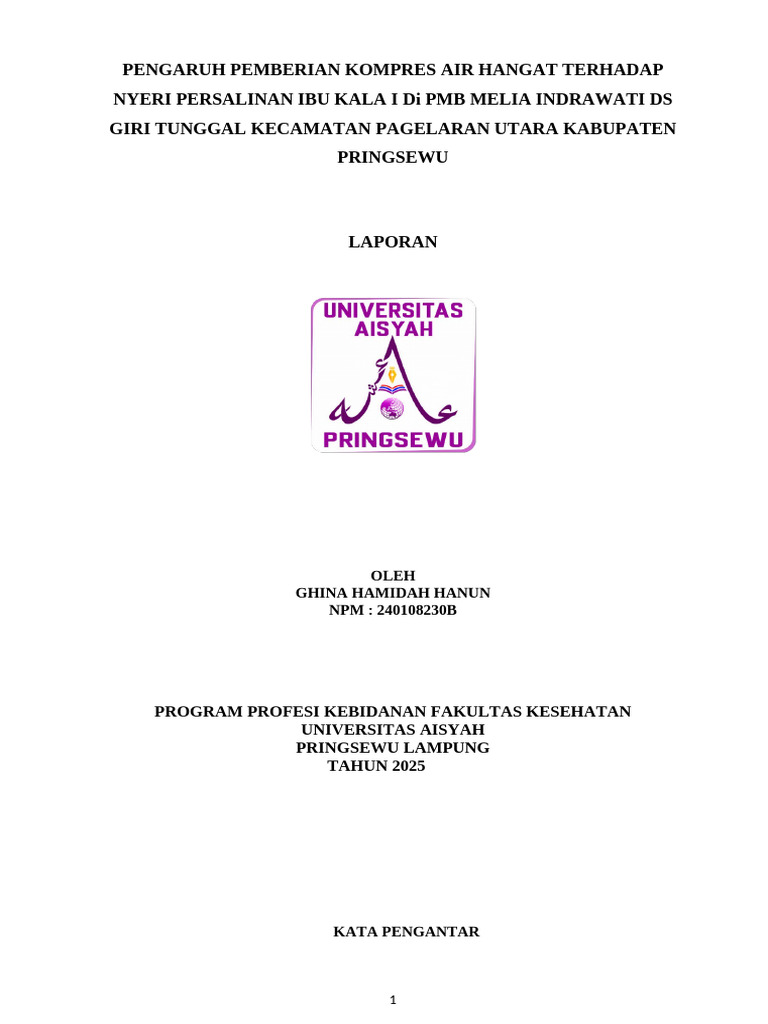 Laporan - Ghina - Fix 2 | PDF