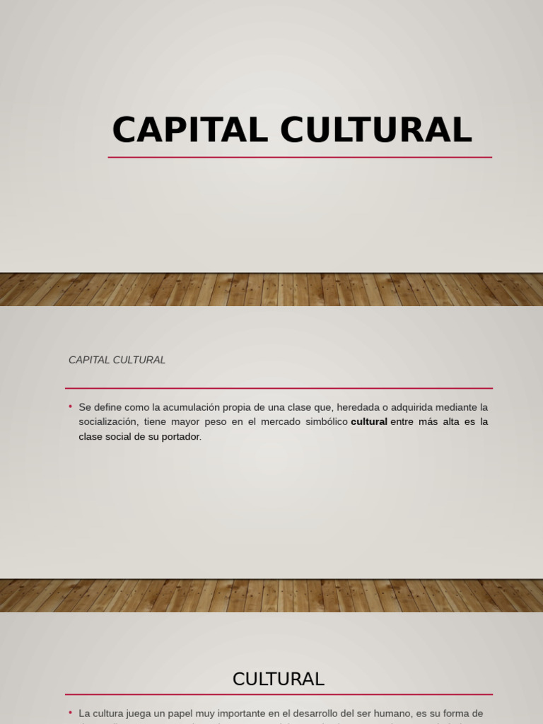 Capital Cultural | PDF