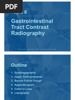 Double-Contrast Upper GI Exam Techniques | PDF | Esophagus | Stomach