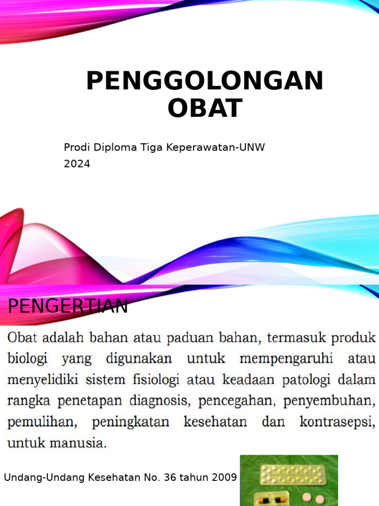 Penggolongan Obat | PDF