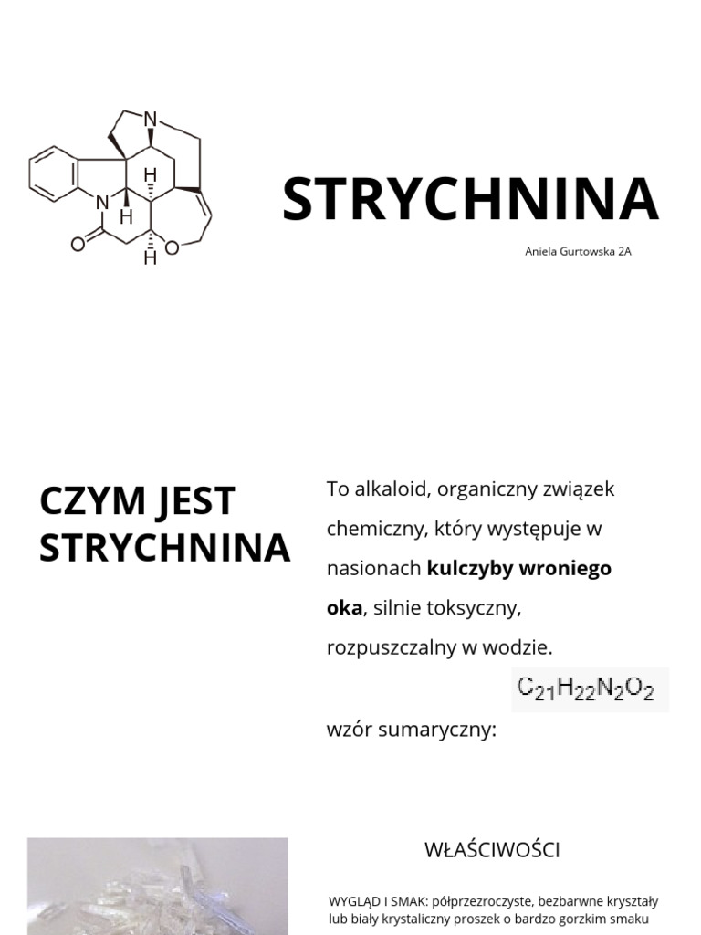 Strychnina | PDF