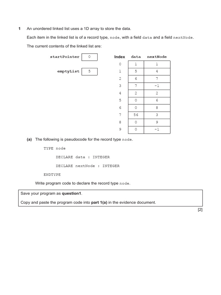 Pract LinkedList 5th AP 25 | PDF | Algorithms And Data Structures | Software Engineering