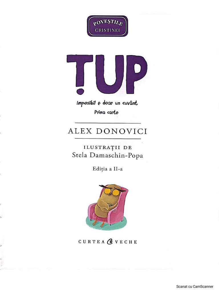 Țup. Imposibil e Doar Un Cuvânt - Alex Donovici | PDF
