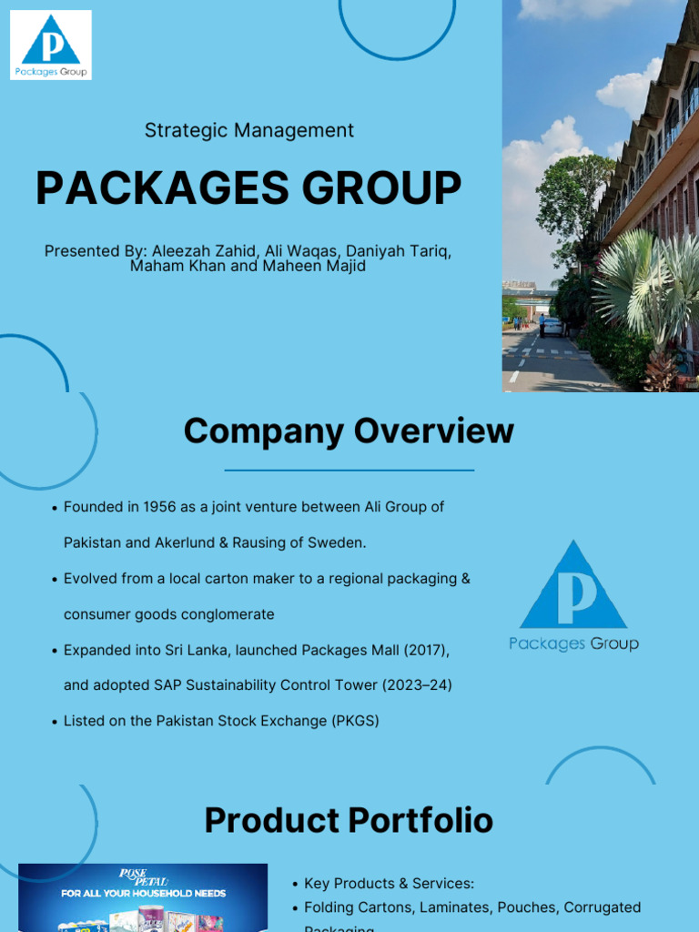 Packages Limited 2025 - 20250516 - 112709 - 0000 | PDF | Supply Chain | Marketing