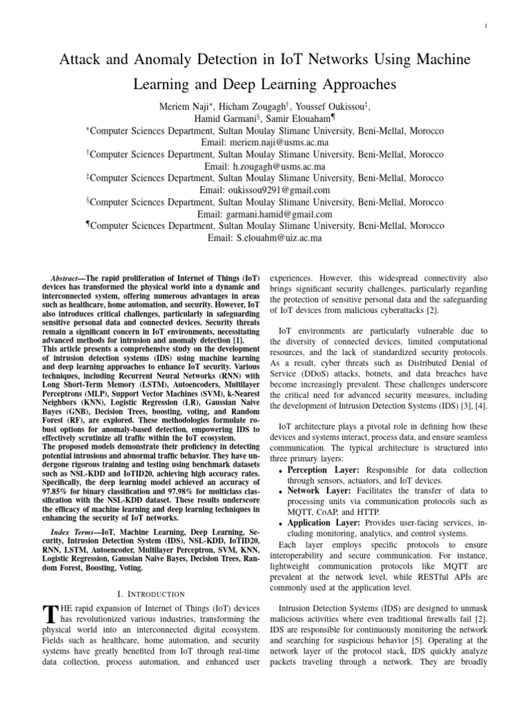 A Sample Article Using IEEEtran Cls for IEEE Journals and Transactions | PDF | Machine Learning ...