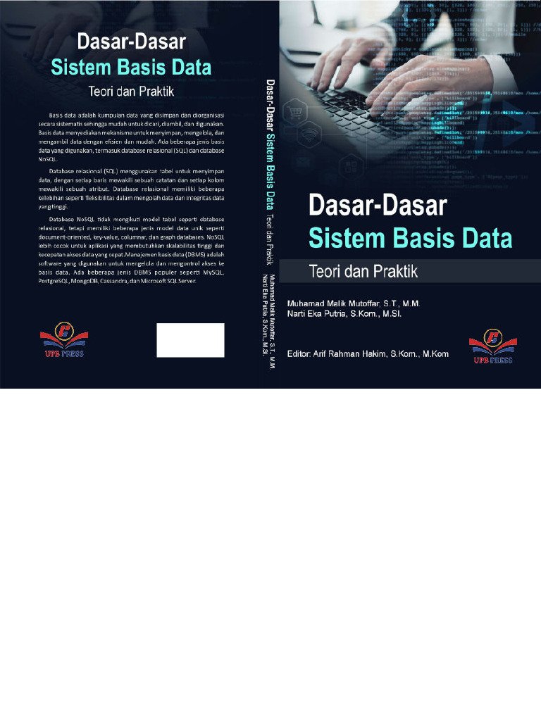 Draf Buku Dasar-Dasar Sistem Basis Data | PDF