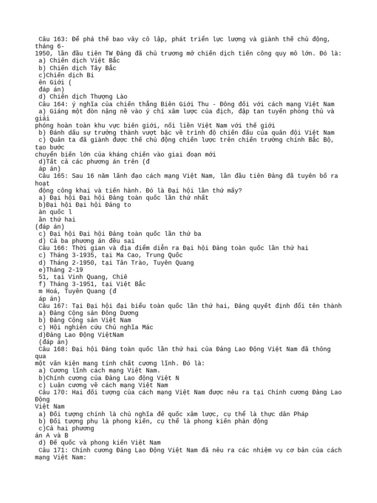 Lich Su Dang p2 | PDF