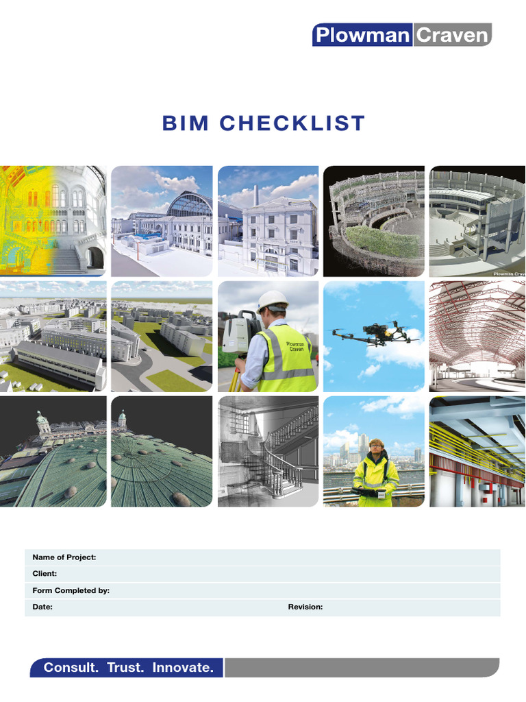 1 Plowman Craven BIM Survey Checklist March 2025 | PDF | Building ...