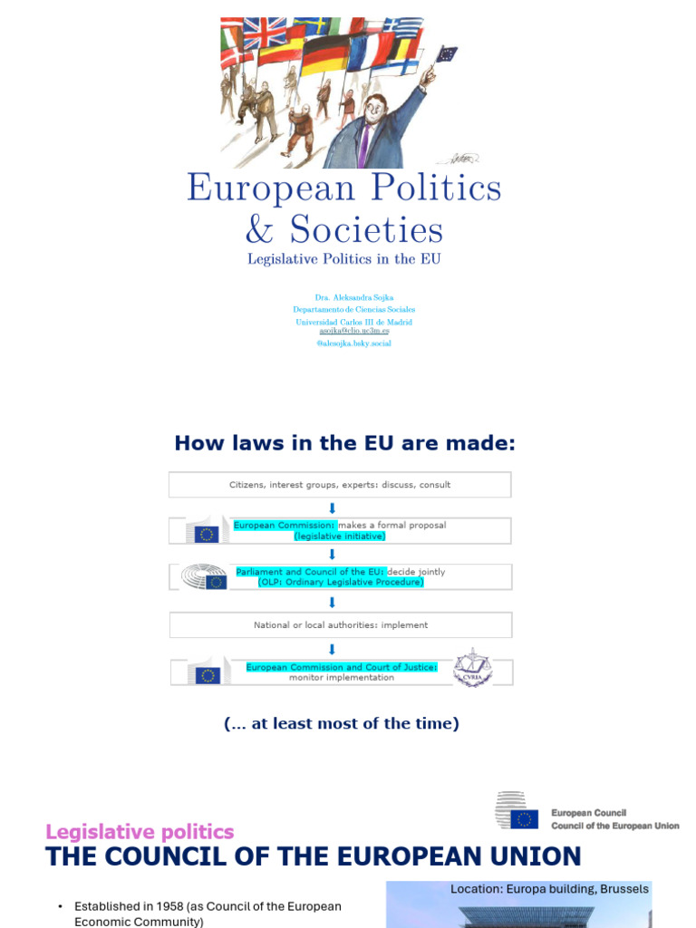 EU Legislative Process Explained | PDF | European Union | European ...