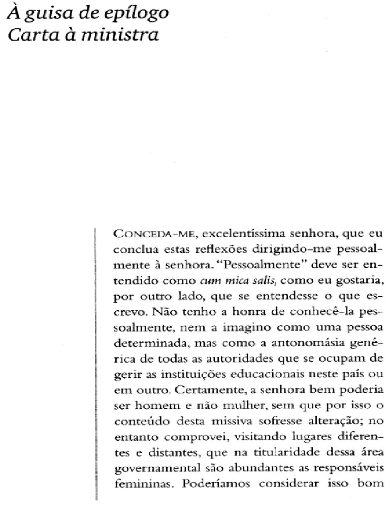 O Valor de Educar Cap 7 | PDF