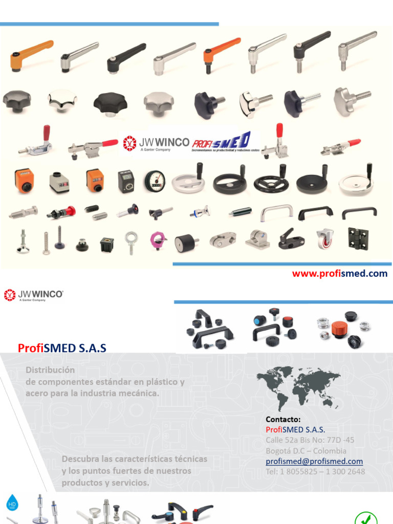 Accesorios de Sujeción Catalogo 1 | PDF | Tornillo | Ingeniería mecánica