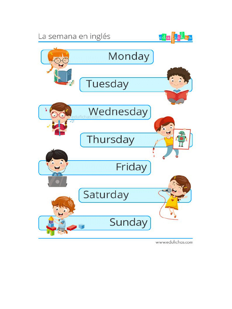 Days of Week | PDF