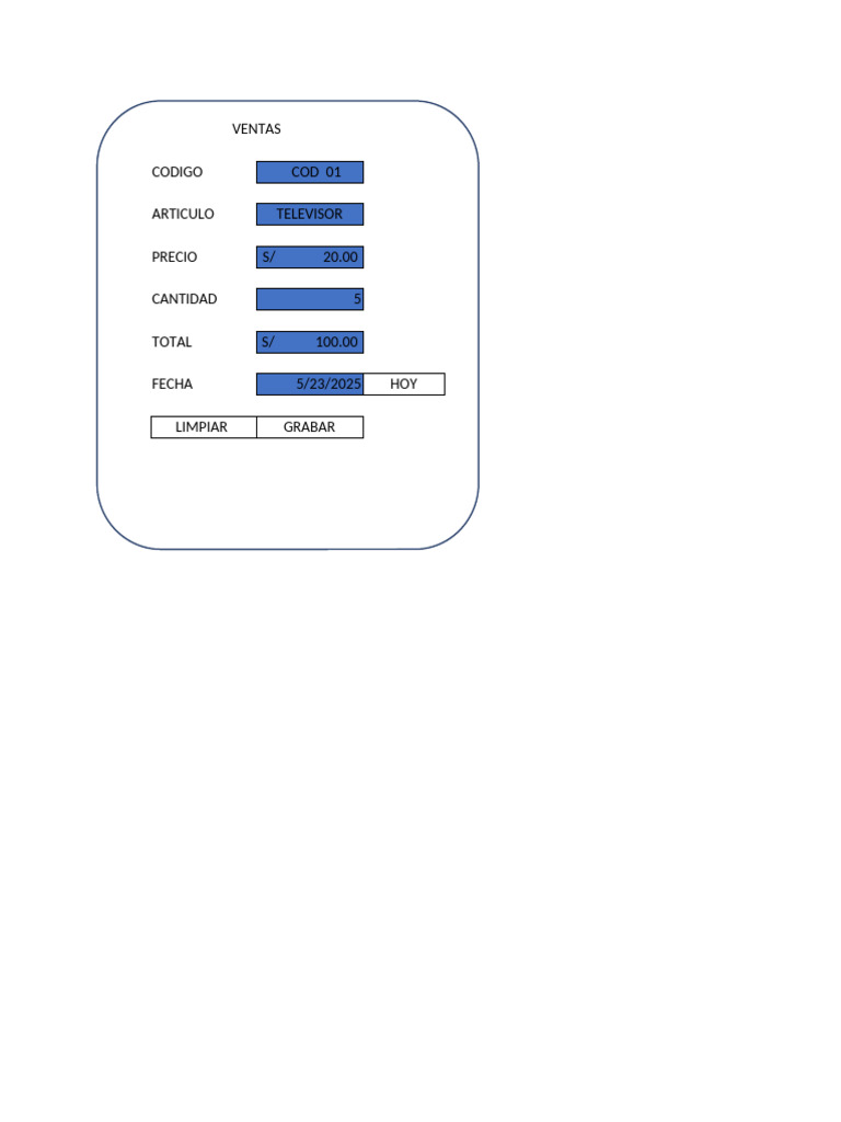 Practica1 Libro de Excel Habilitado para Macros | PDF
