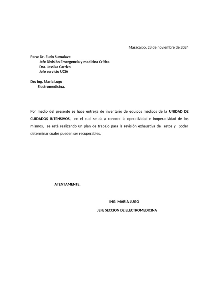 Informe de Ucia | PDF