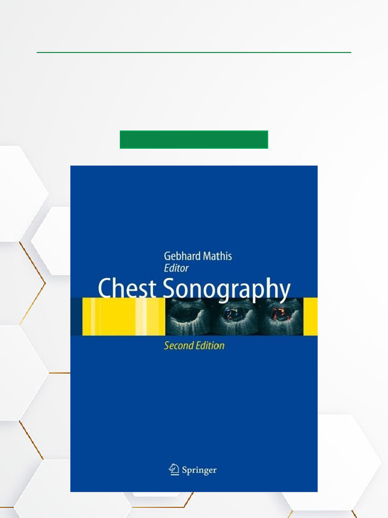 Chest Sonography 2nd Edition Download | PDF | Medical Ultrasound ...