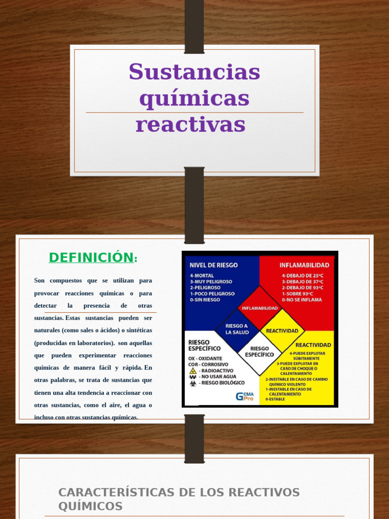 sustancias quimicas | PDF