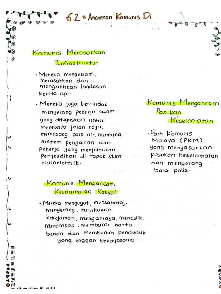 Nota Komunis | PDF