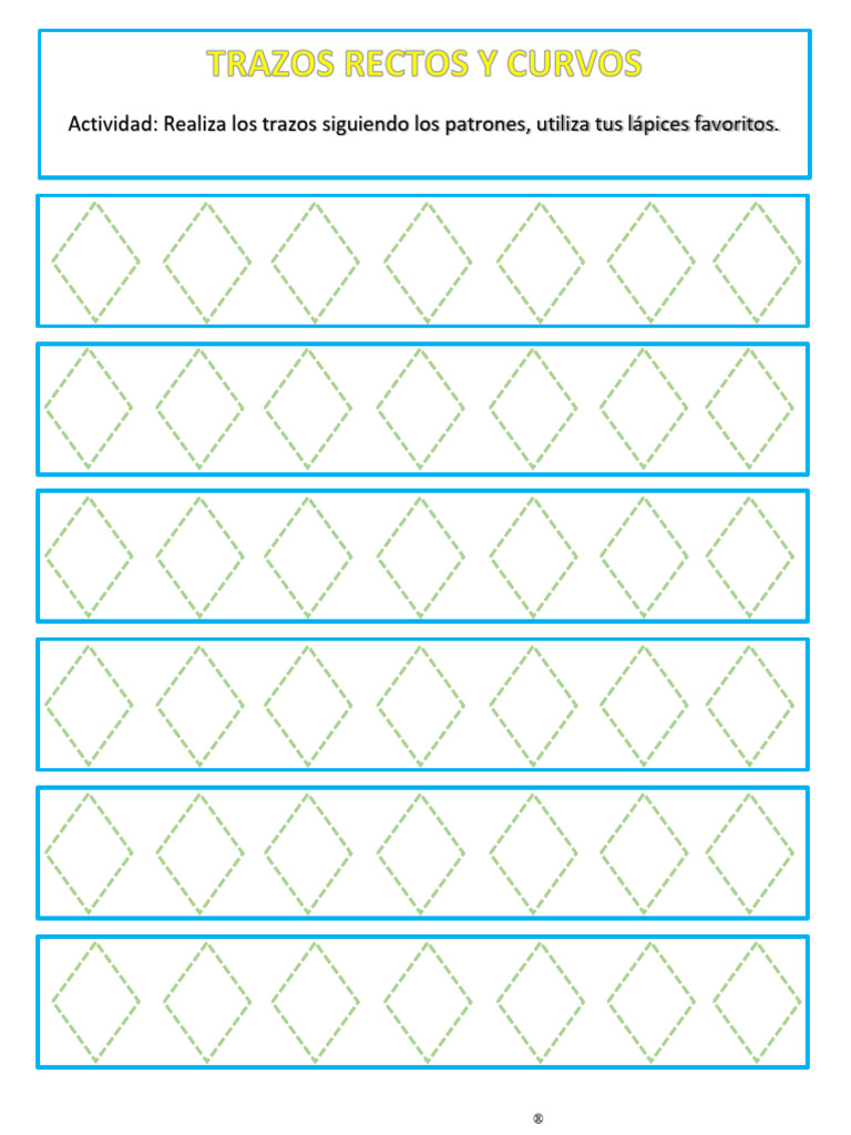 Grafomotricidad Trazos Rectos y Curvos 1 - 1 | PDF | Invalidez