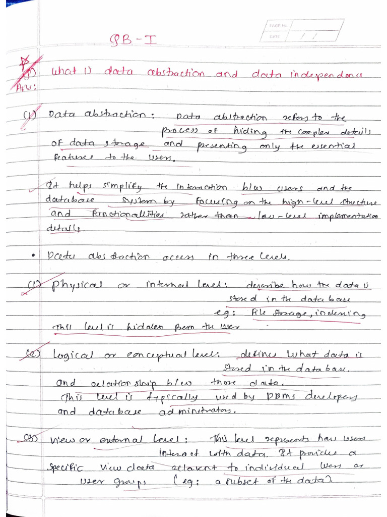 DBMS-PYQ-Solutions | PDF