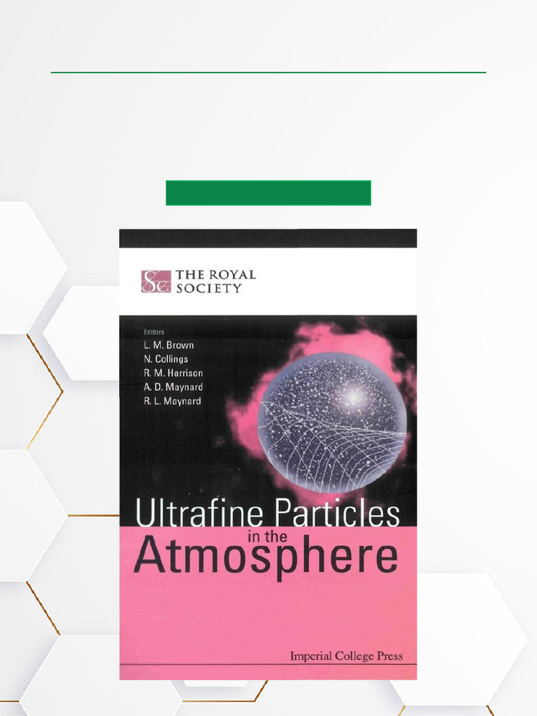 ULTRAFINE PARTICLES IN THE ATMOSPHERE Fast eBook Download | PDF ...