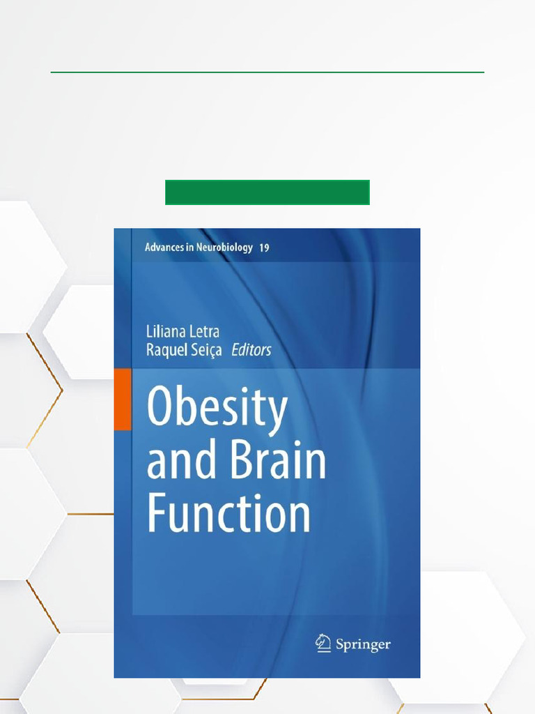 Obesity and Brain Function Full MOBI Ebook | PDF | Leptin | Lipoprotein