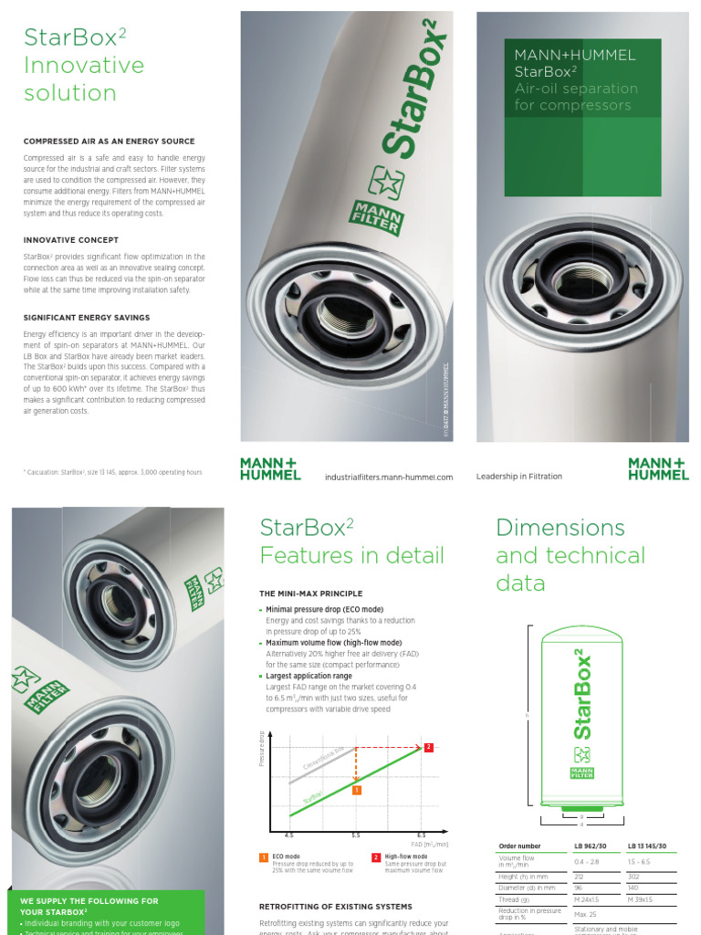 MH StarBox2 Flyer en ComVac | PDF | Energy Conservation | Energy Technology