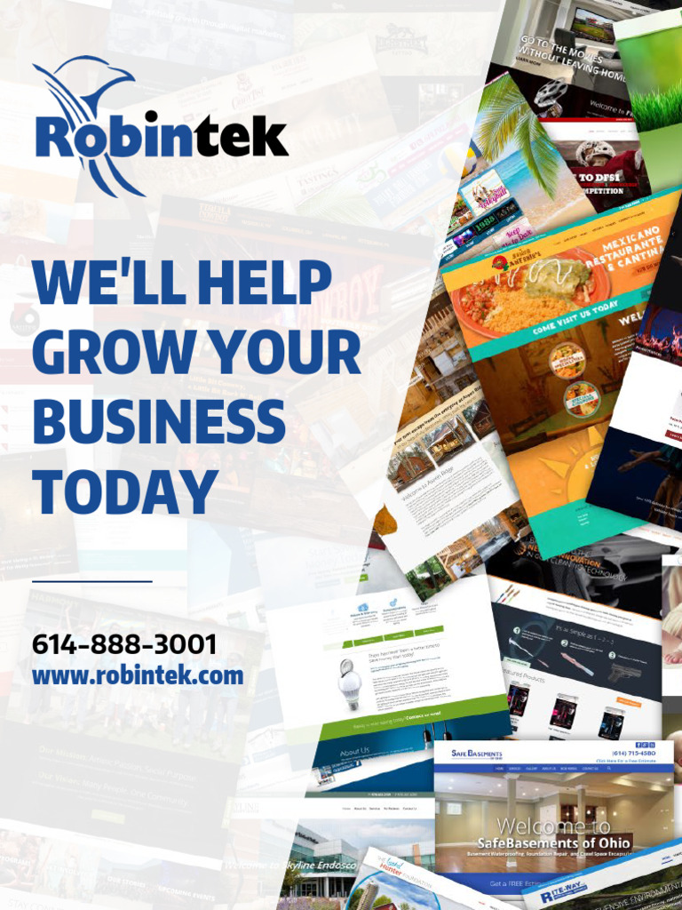 Robintek: Custom Web & SEO Services | PDF | Search Engine Optimization ...