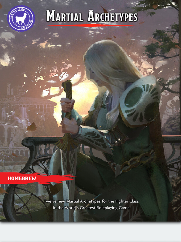 Fighter Archetypes & Fighting Styles - GM Binder | PDF