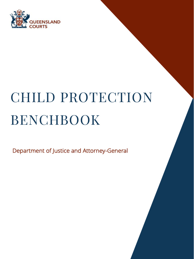 Child Protection Benchbook 2023 | PDF | Magistrate | Legal Guardian