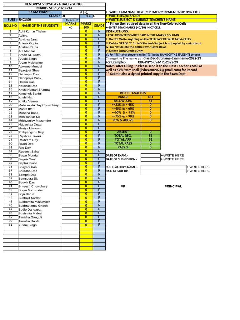 Mark Eng PT 1 Xi C 24 25 | PDF