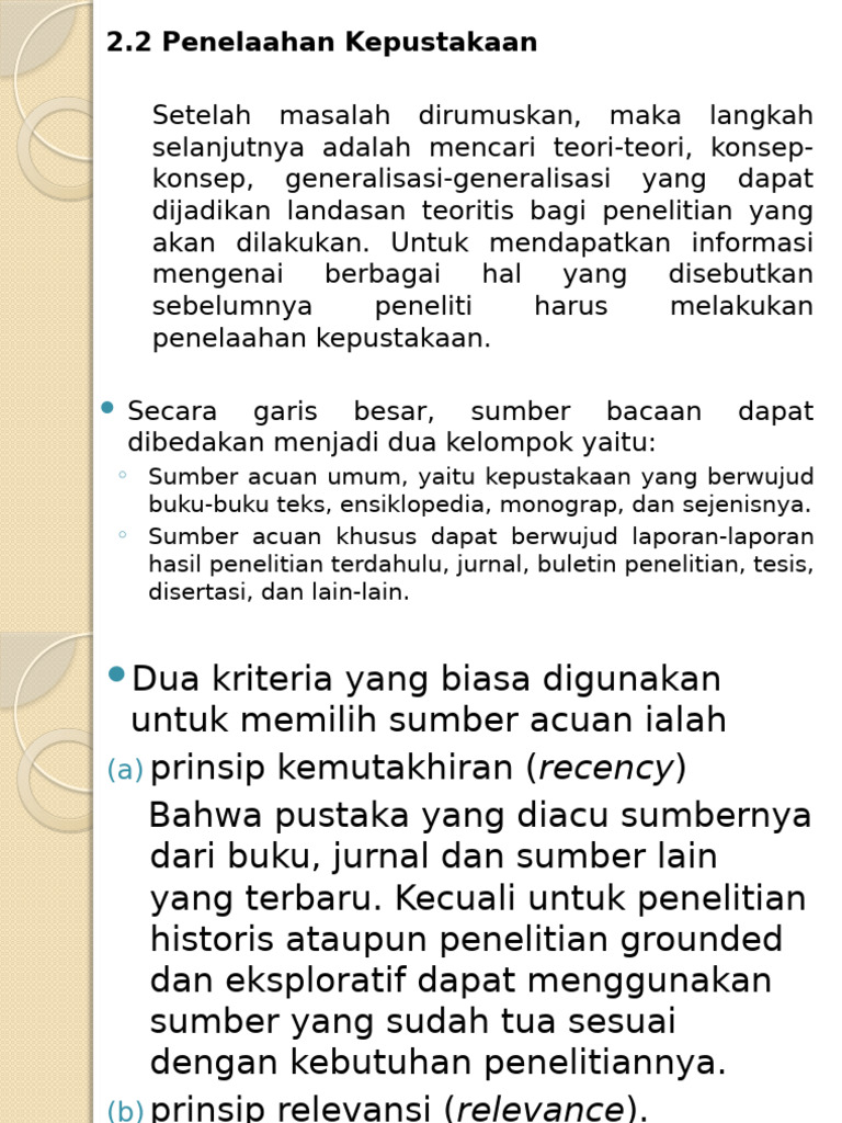Metodologi Penelitian Bab II dan Bab III | PDF