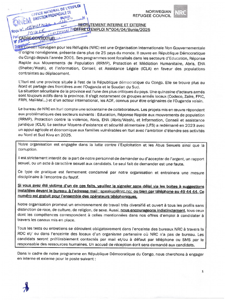 Coordinateur Projet Communautaire Consortium | PDF
