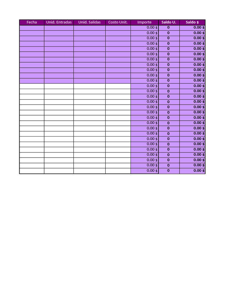 Planilla de cálculo para la actividad de la clase N°8 - 2025 | PDF